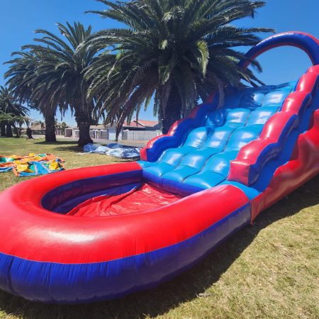Wave High Slide with Pond – Rumble Grumble Parties